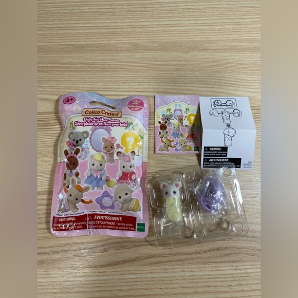 calico critters | Toys | Calico Critters Baby Fun Hair Series Blind ...